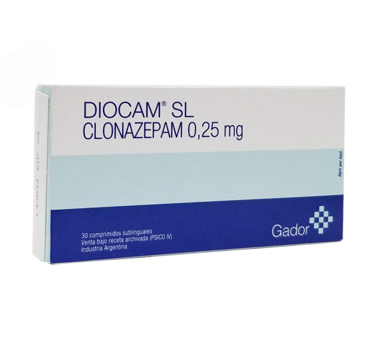 Diocam SL 0.25Mg Comprimidos - FarmaciaRD