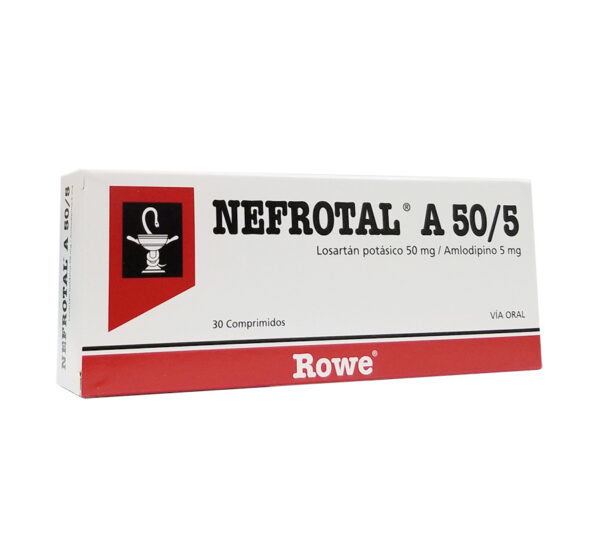 Nefrotal A 50/5Mg Comprimidos - FarmaciaRD