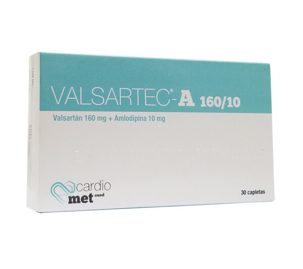 Valsartec A 160/10Mg Capletas - FarmaciaRD