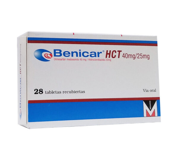 Benicar Hct 40/25Mg Tabletas - FarmaciaRD