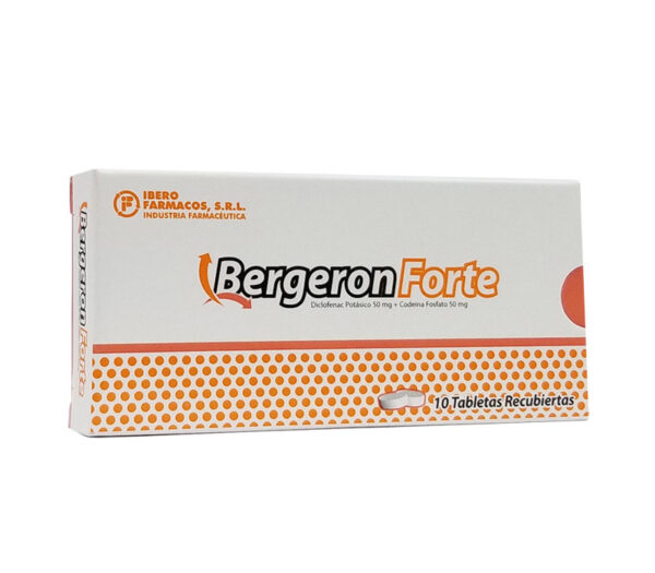 Bergeron Forte Tabletas - FarmaciaRD