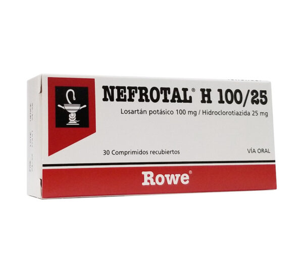 Nefrotal H 100/25Mg Comprimidos - FarmaciaRD