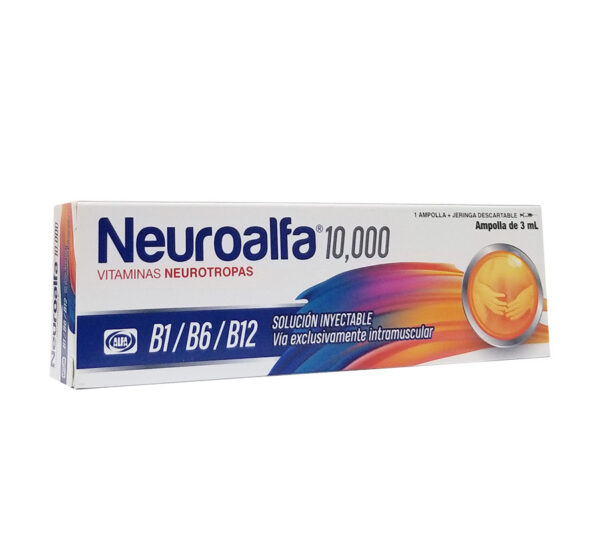 Neuroalfa 10,000 Solución Inyectable - FarmaciaRD