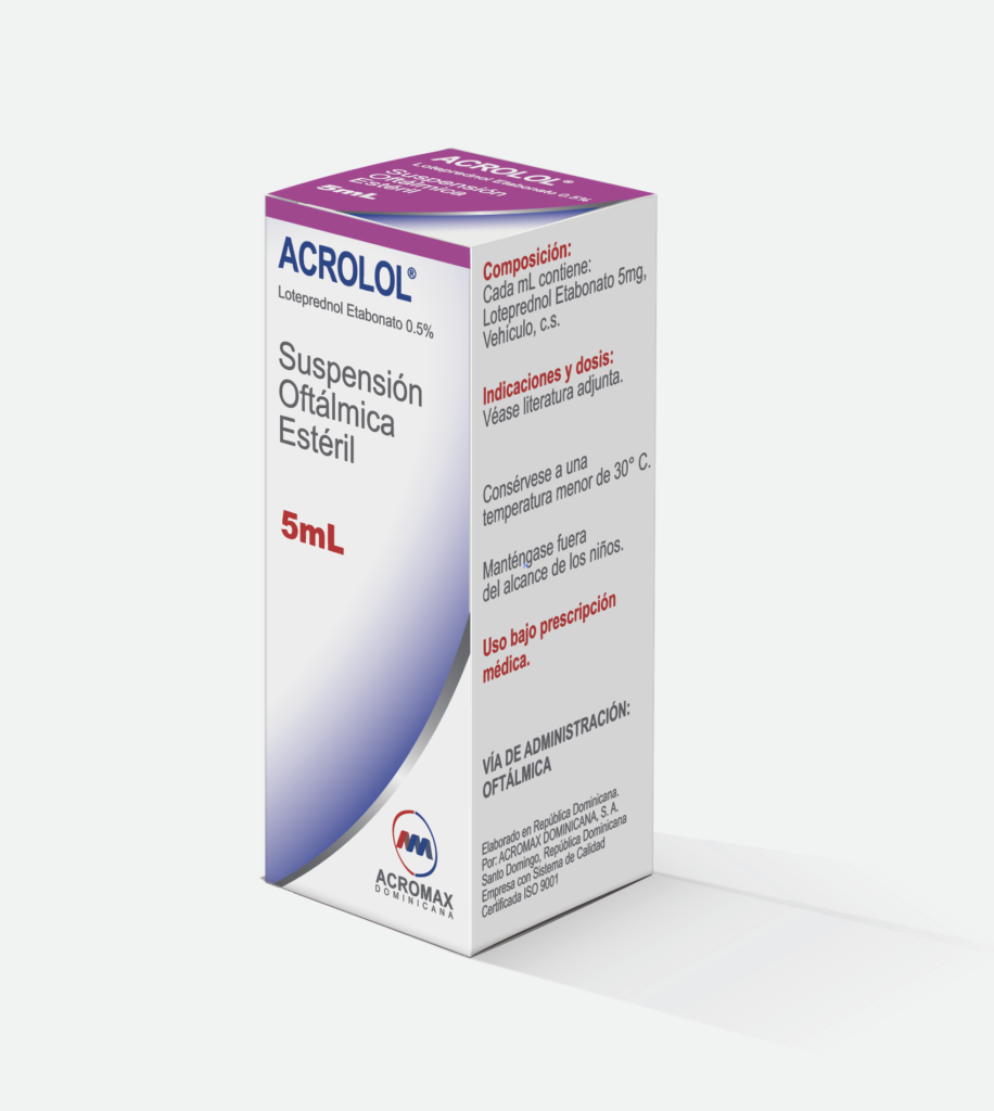 Acrolol Suspensión Oftálmica - FarmaciaRD
