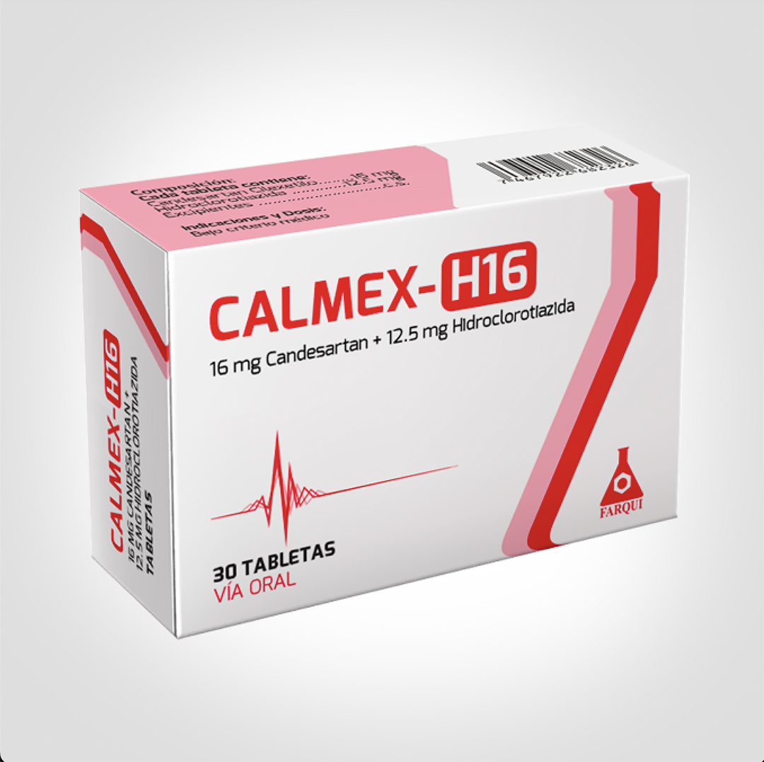 Calmex H 16/12.5Mg Tabletas - FarmaciaRD