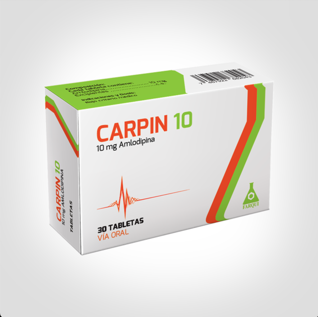 Carpin 10Mg Tabletas - FarmaciaRD