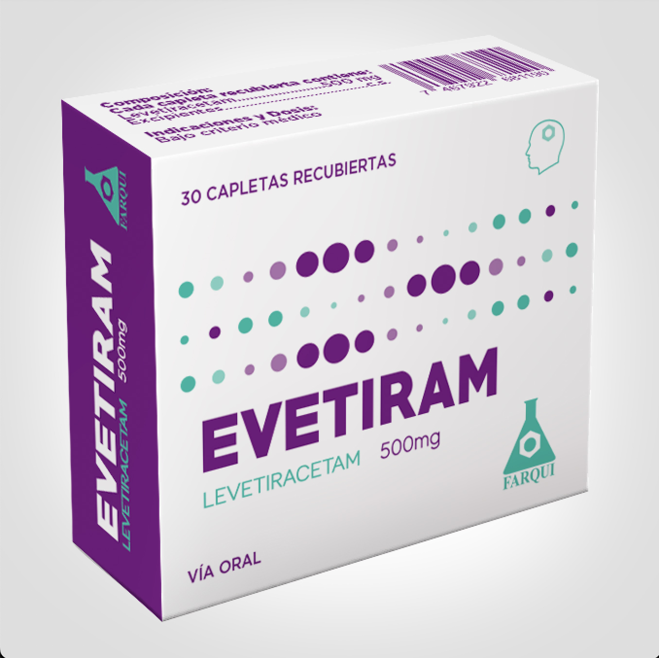 Evetiram 500Mg Capletas - FarmaciaRD