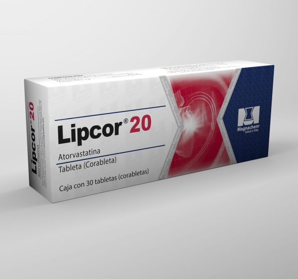 Lipcor 20Mg Tabletas - FarmaciaRD