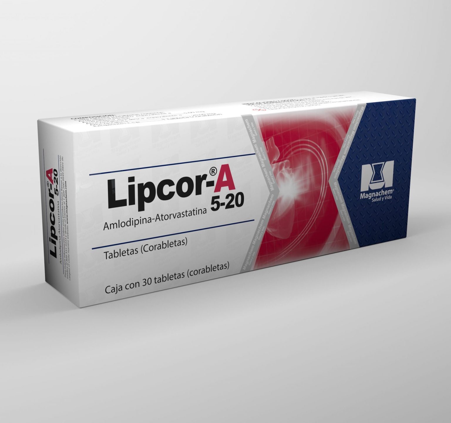 Lipcor A 5/20Mg Tabletas - FarmaciaRD