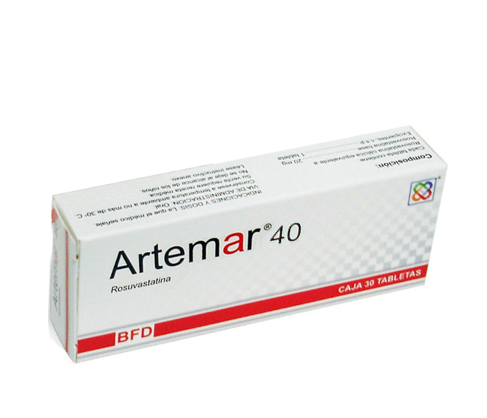 Artemar 40Mg Tabletas - FarmaciaRD