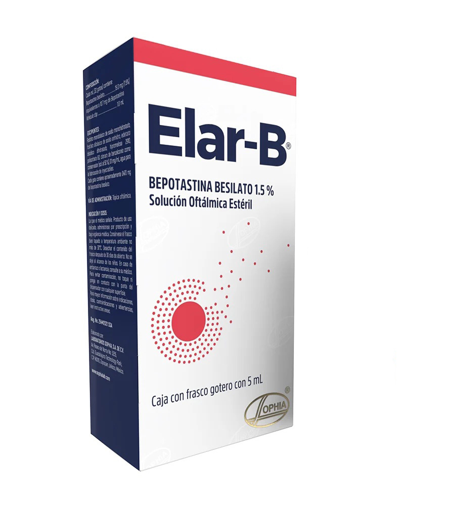 Elar-B Solucion Oftalmica - FarmaciaRD