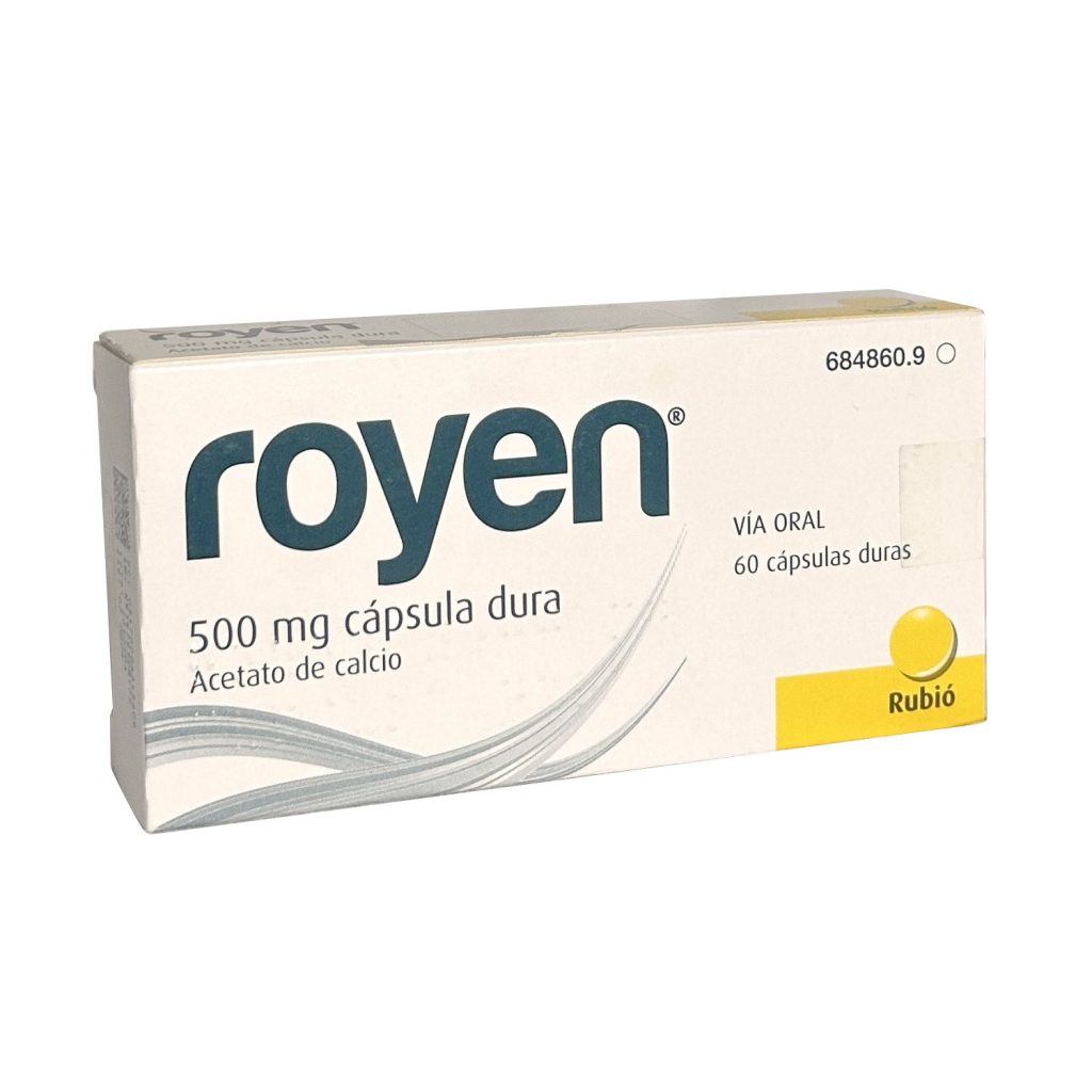 Royen 500Mg Capsulas - FarmaciaRD