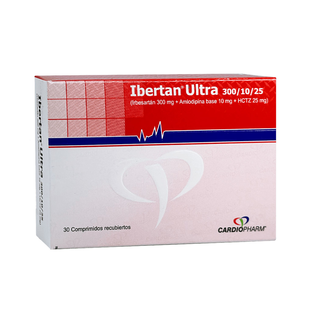 Ibertan Ultra 300/10/25Mg Comprimidos - FarmaciaRD