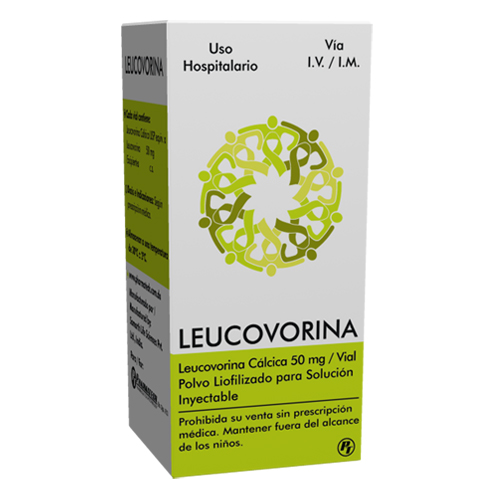 Leucovorina 50Mg Solución Inyectable - FarmaciaRD