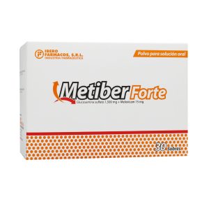 Metiber Forte Sobres - FarmaciaRD
