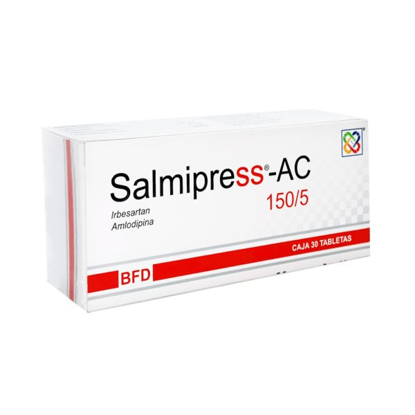 Salmipress AC 150/5Mg Tabletas - FarmaciaRD