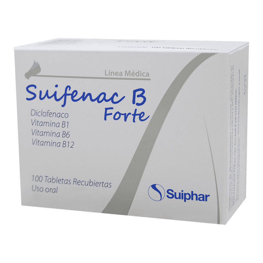 Suifenac B Forte Tabletas - FarmaciaRD
