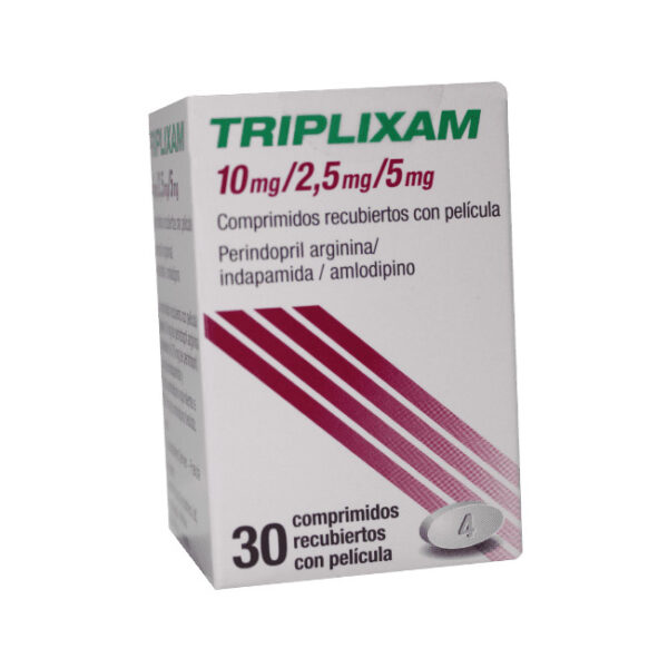 Triplixam 10/2.5/5Mg Comprimidos - FarmaciaRD