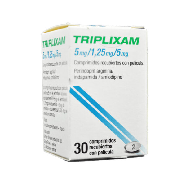 Triplixam 5/1.25/5Mg Comprimidos - FarmaciaRD