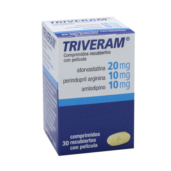 Triveram 20/10/10Mg Comprimidos - FarmaciaRD