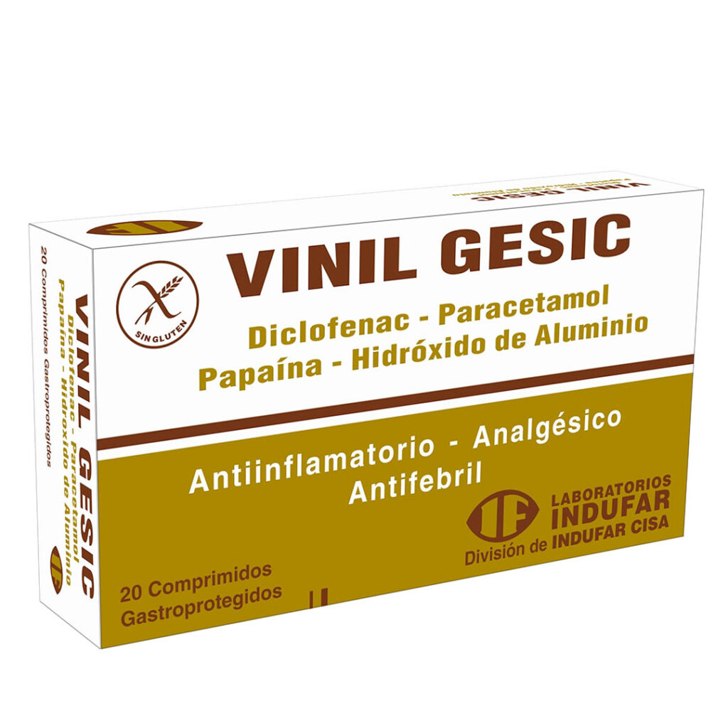 Vinil Gesic Comprimidos - FarmaciaRD