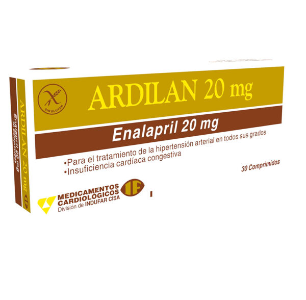 Ardilan 20Mg Comprimidos - FarmaciaRD