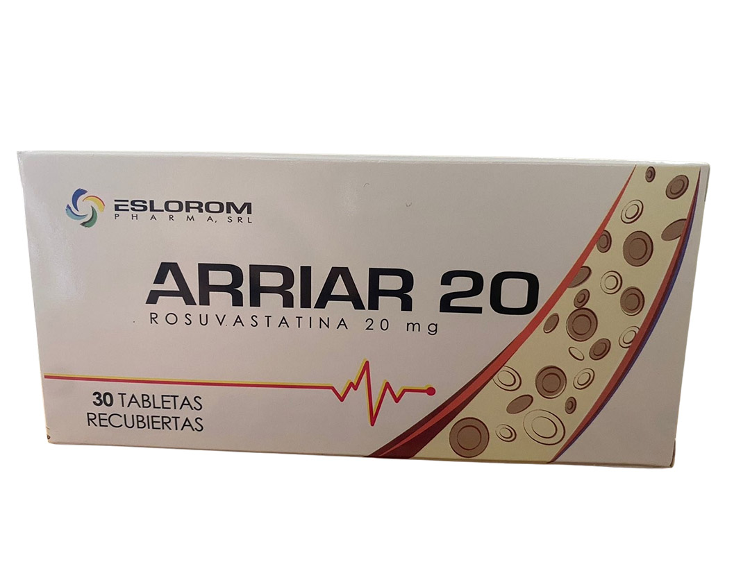 Arriar 20Mg Tabletas - FarmaciaRD