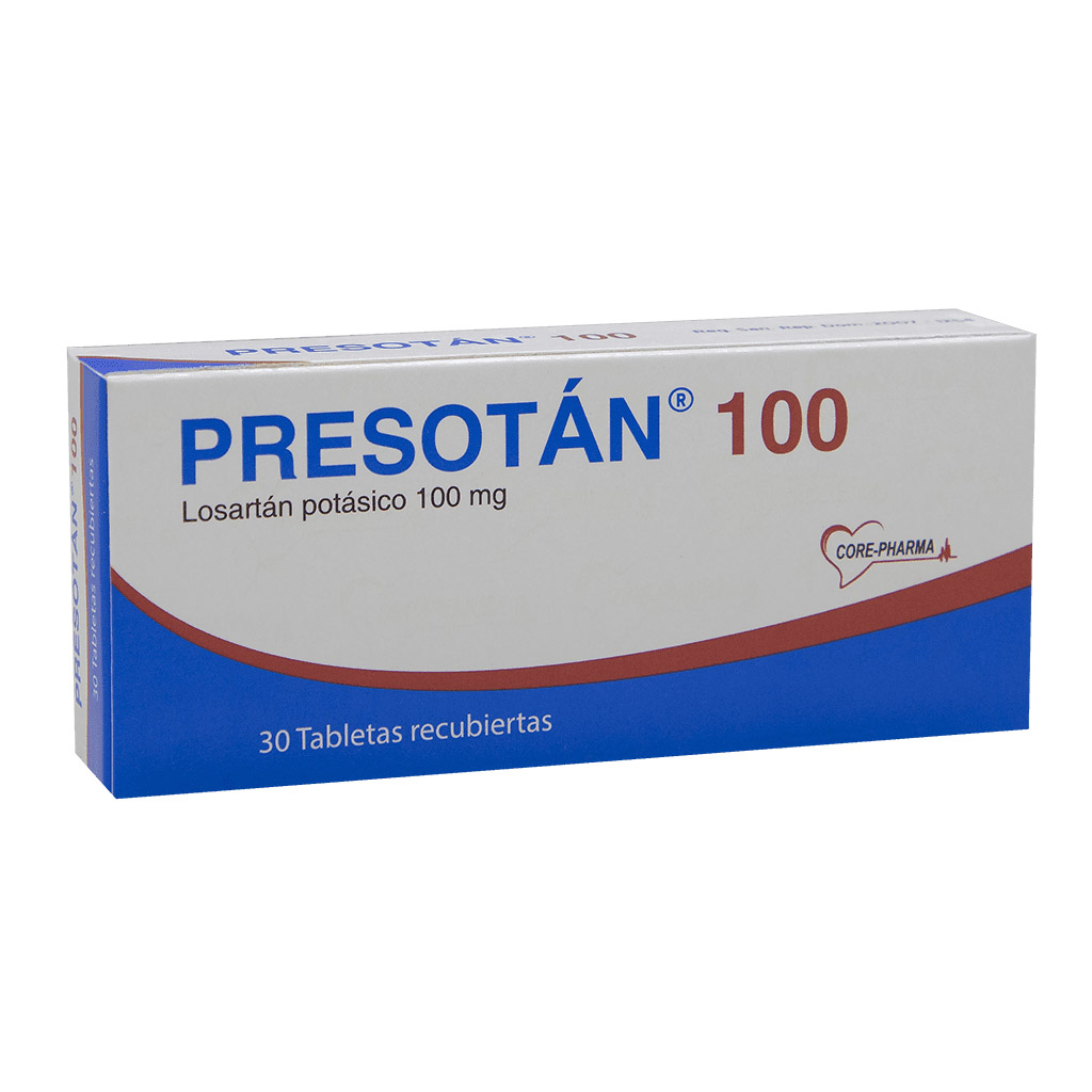 Presotan 100Mg Tabletas - FarmaciaRD