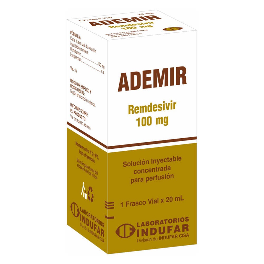 Ademir 100Mg Solucion Inyectable - FarmaciaRD