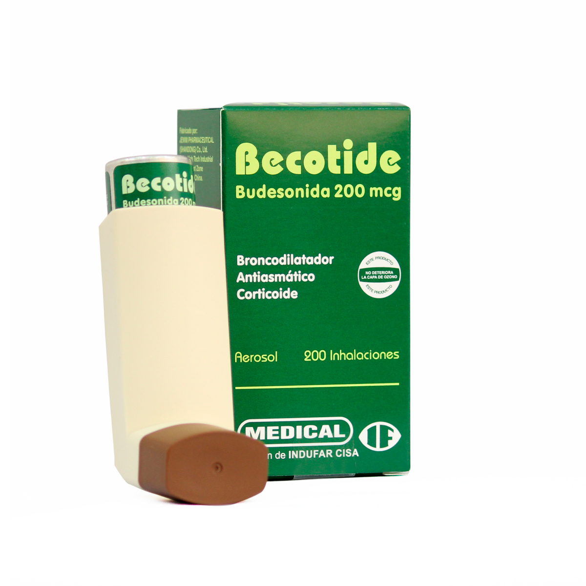 Becotide 200Mcg Inhalador Aerosol - FarmaciaRD