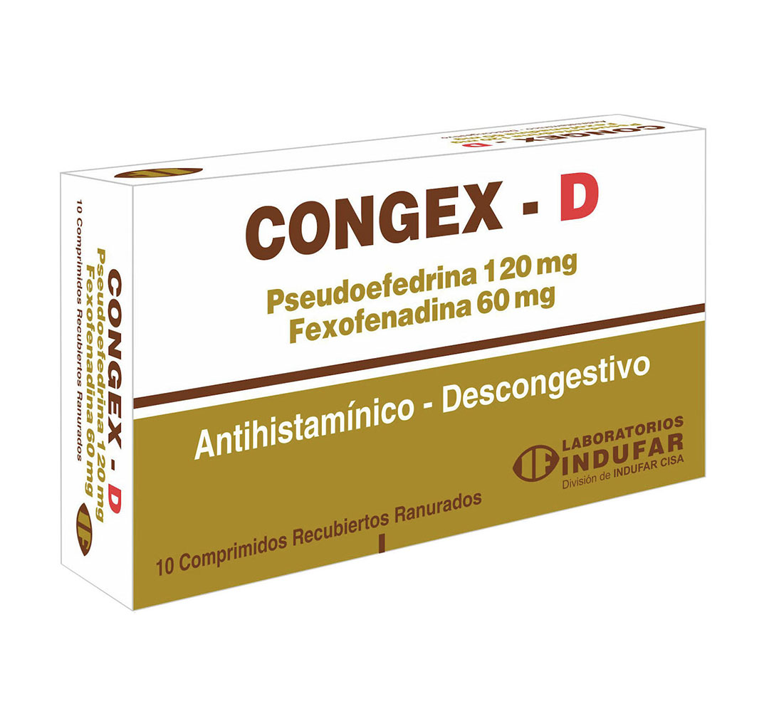 Congex D Comprimidos - FarmaciaRD