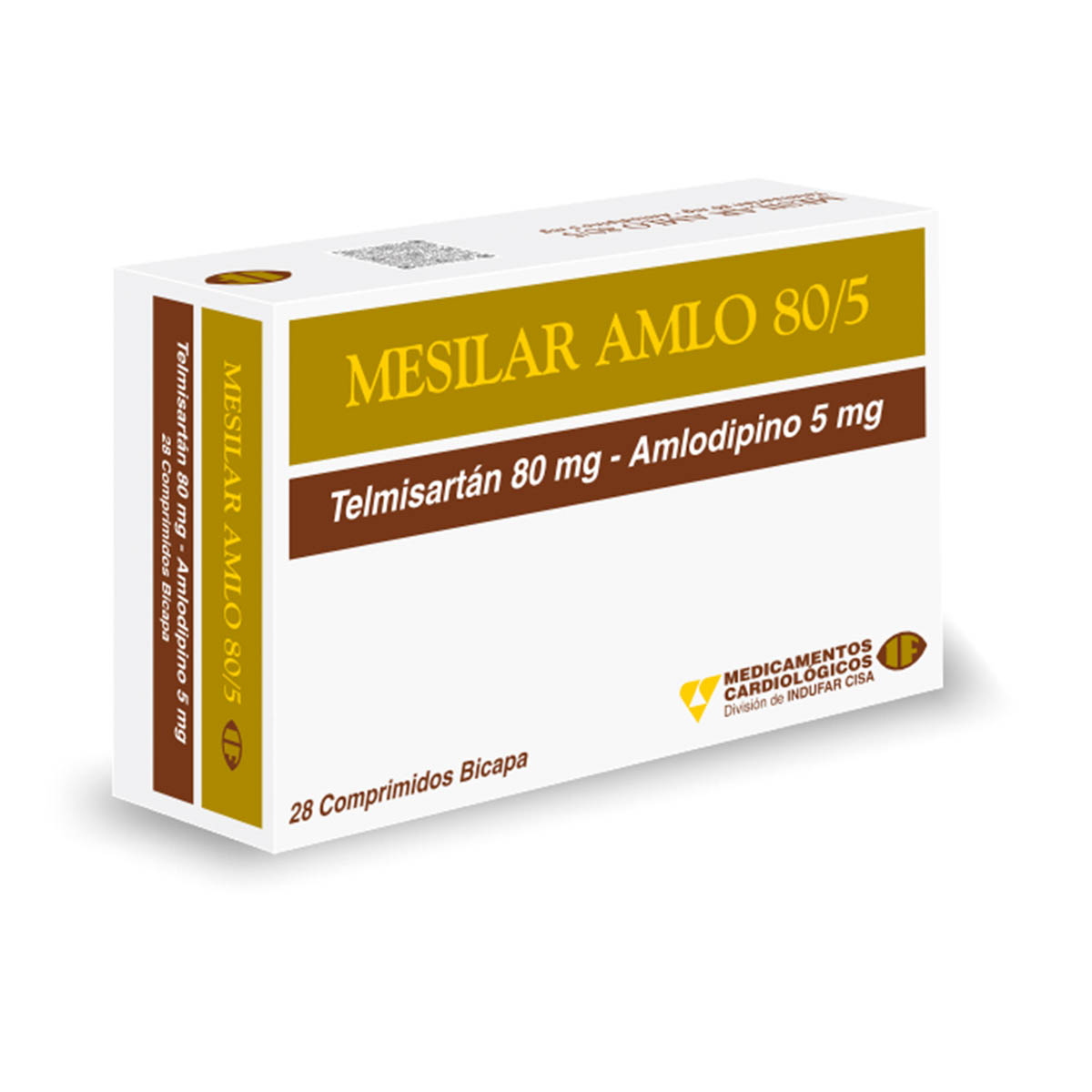 Mesilar Amlo 80/5Mg Comprimidos - FarmaciaRD
