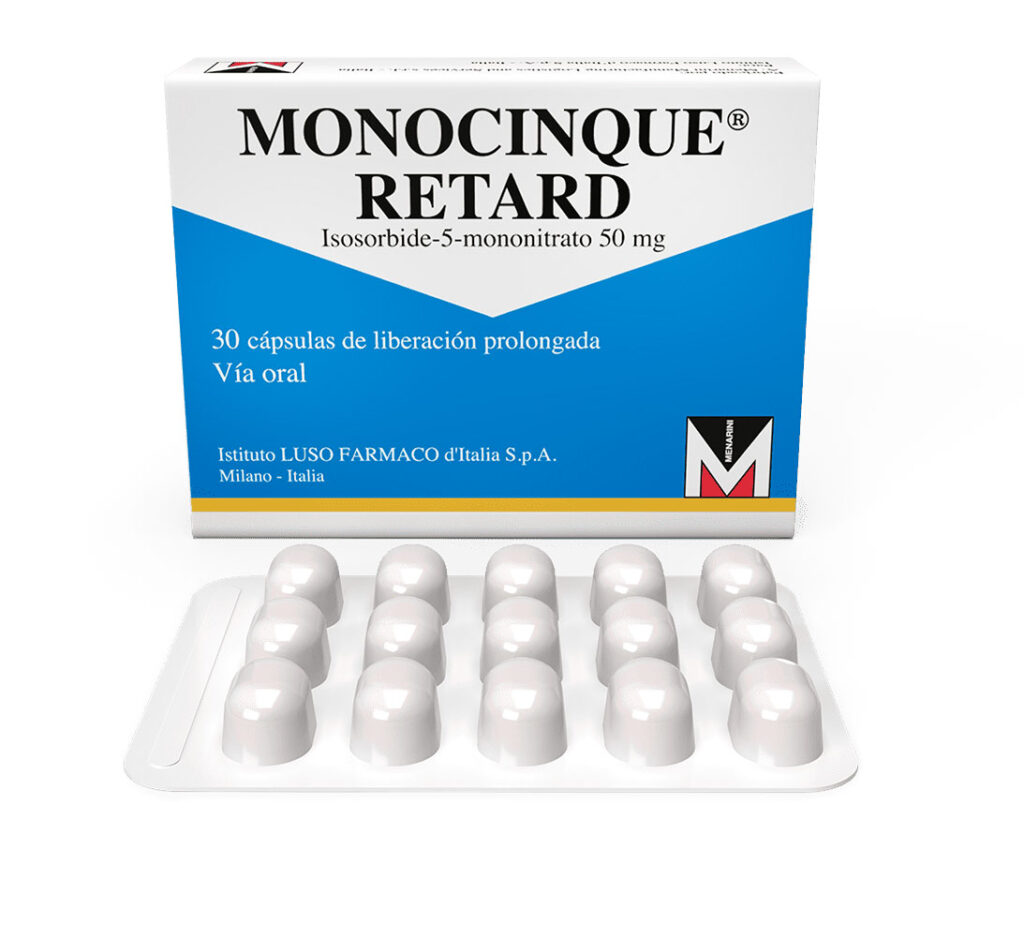Monocinque Retard 5/50Mg Capsulas - FarmaciaRD