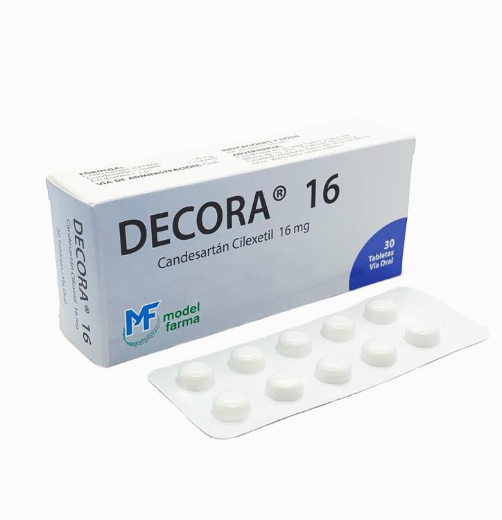 Decora 16Mg Tabletas - FarmaciaRD