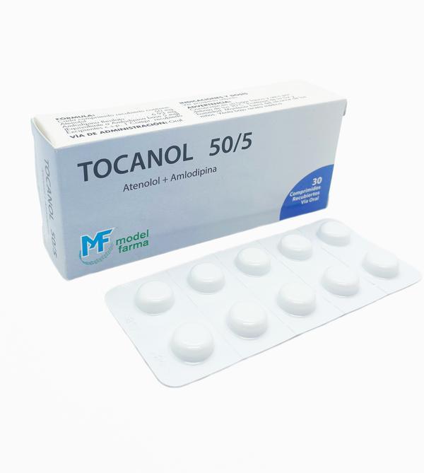 Tocanol 50/5Mg Comprimidos - FarmaciaRD