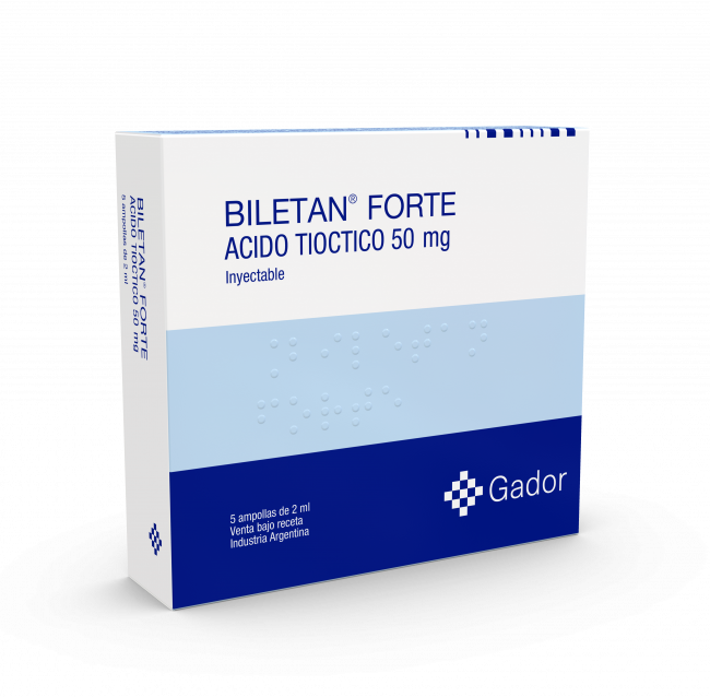 Biletan Forte 50Mg Ampolla Inyectable - FarmaciaRD
