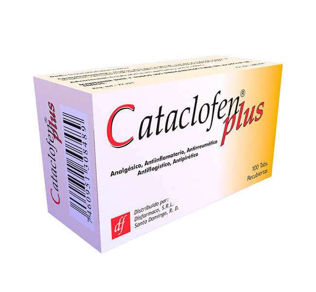 Cataclofen Plus 50Mg Tabletas - FarmaciaRD