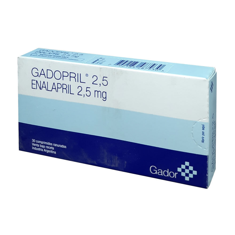 Gadopril 2.5Mg Comprimidos - FarmaciaRD