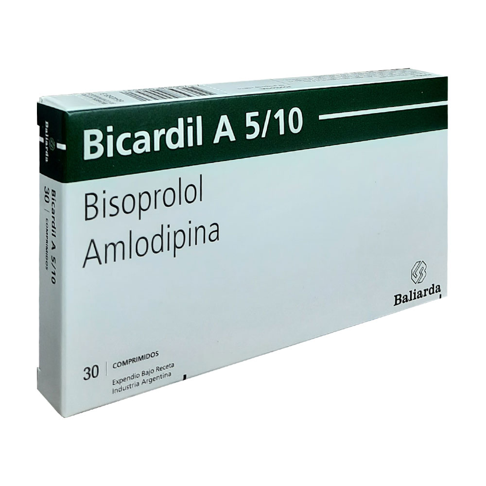 Bicardil A 5/10Mg Comprimidos - FarmaciaRD