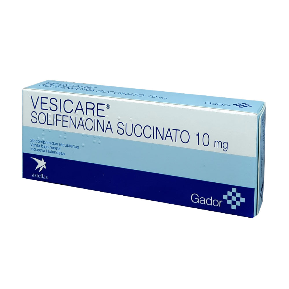 Vesicare 10Mg Comprimidos - FarmaciaRD