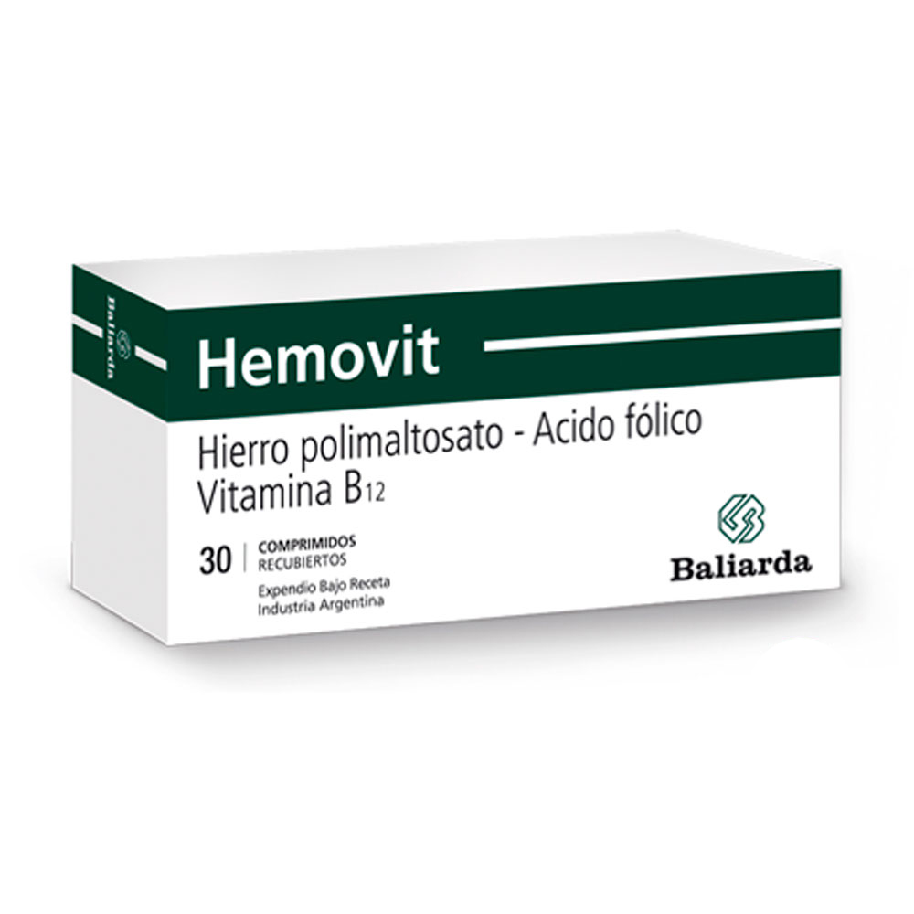 Hemovit Comprimidos - FarmaciaRD