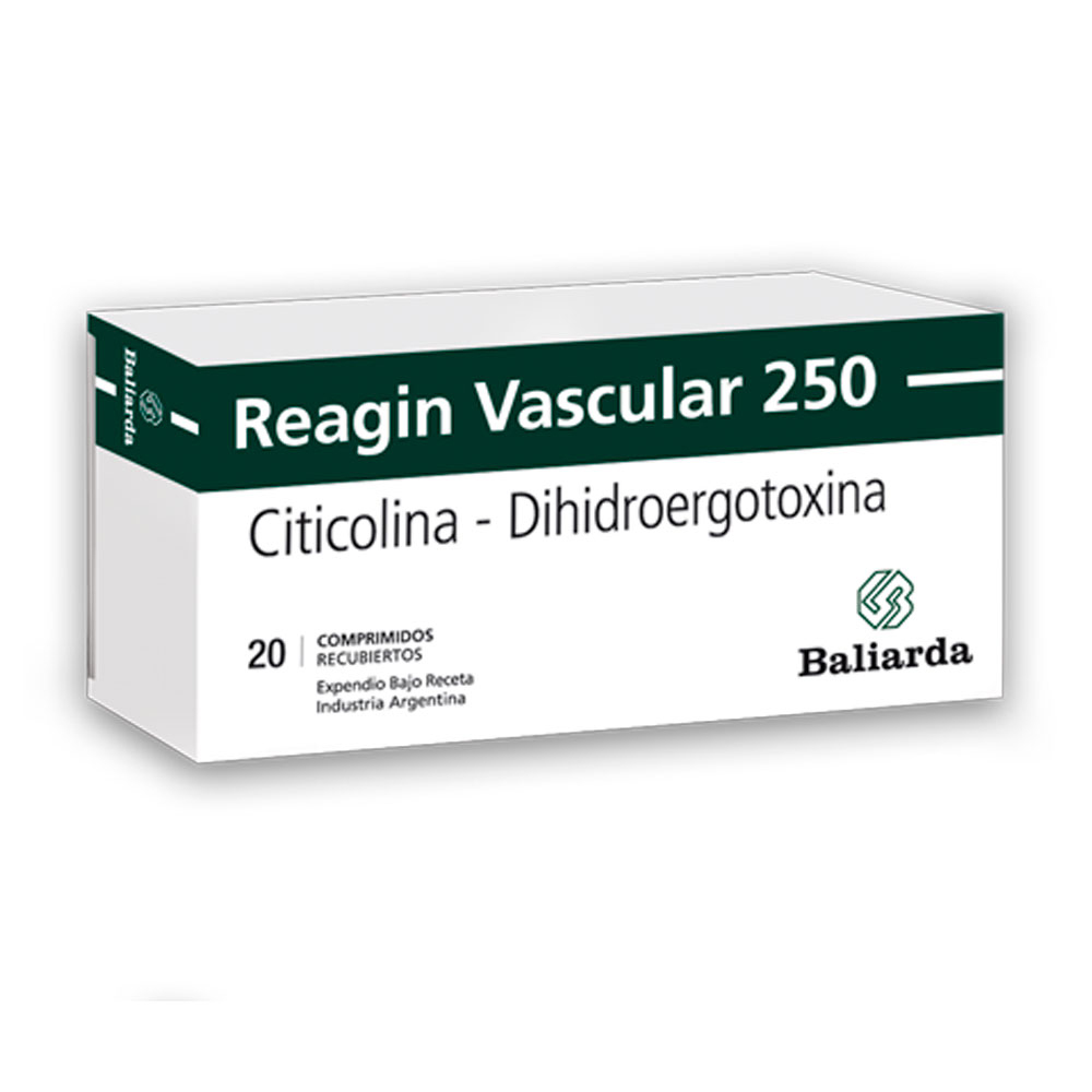 Reagin Vascular 250Mg Comprimidos - FarmaciaRD