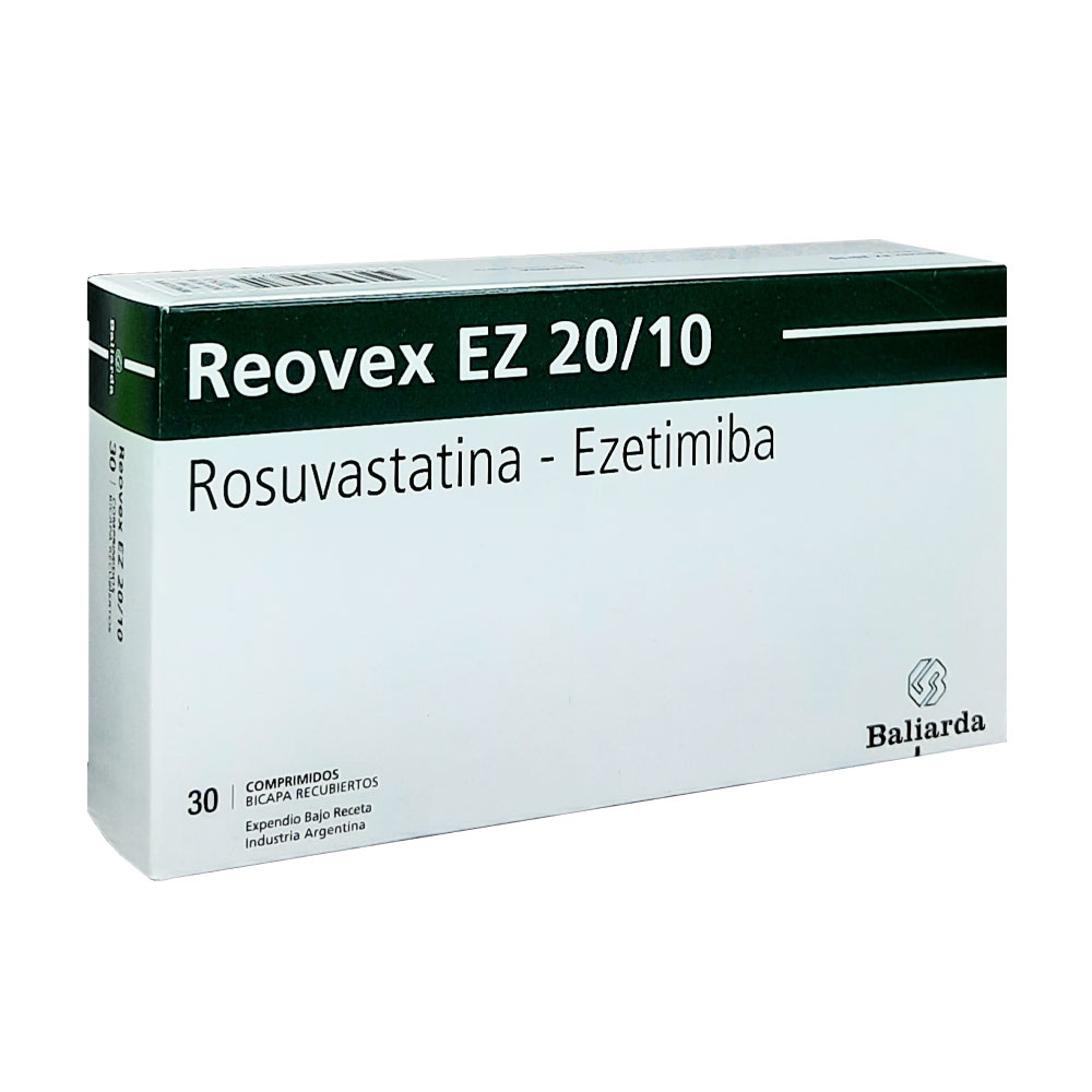 Reovex EZ 20/10Mg Comprimidos - FarmaciaRD