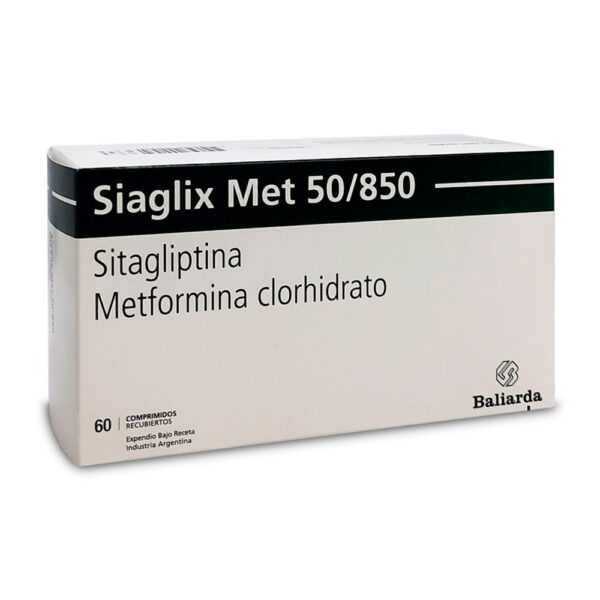 Siaglix Met 50/850Mg Comprimidos - FarmaciaRD