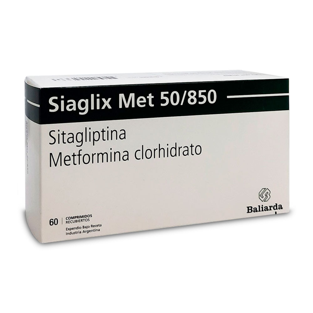 Siaglix Met 50/850Mg Comprimidos - FarmaciaRD