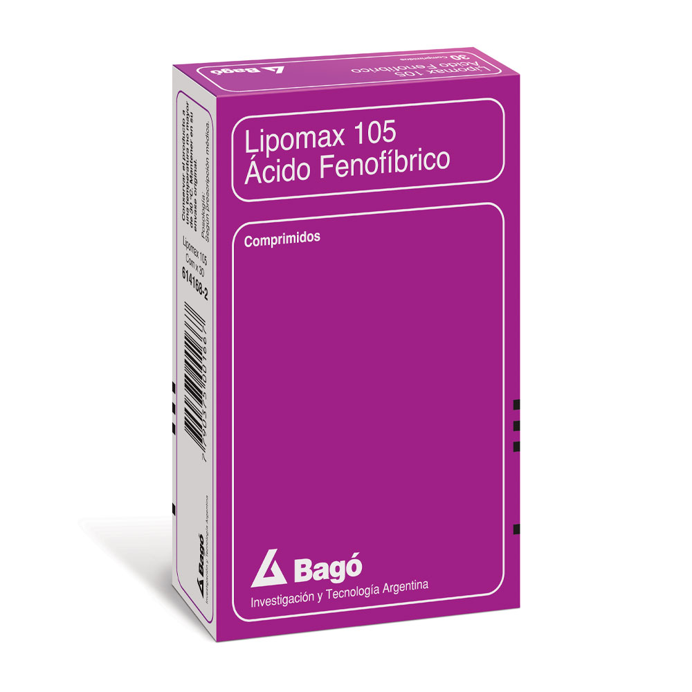 Lipomax 105Mg Comprimidos - FarmaciaRD